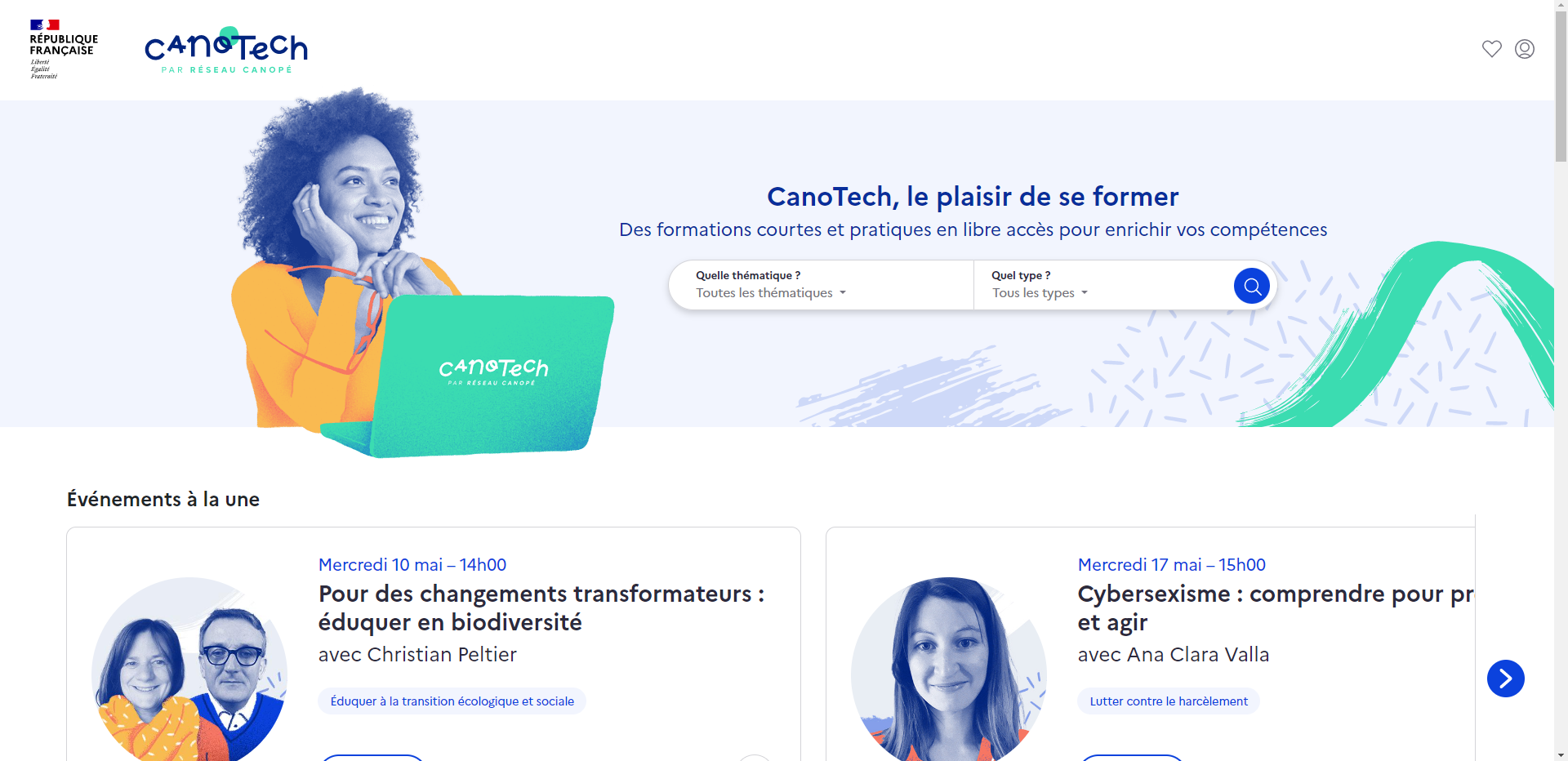CanoTech – Site de la DRANE