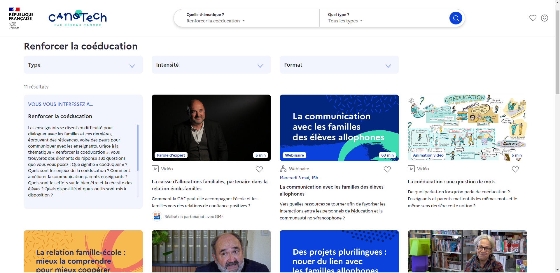 CanoTech – Site de la DRANE